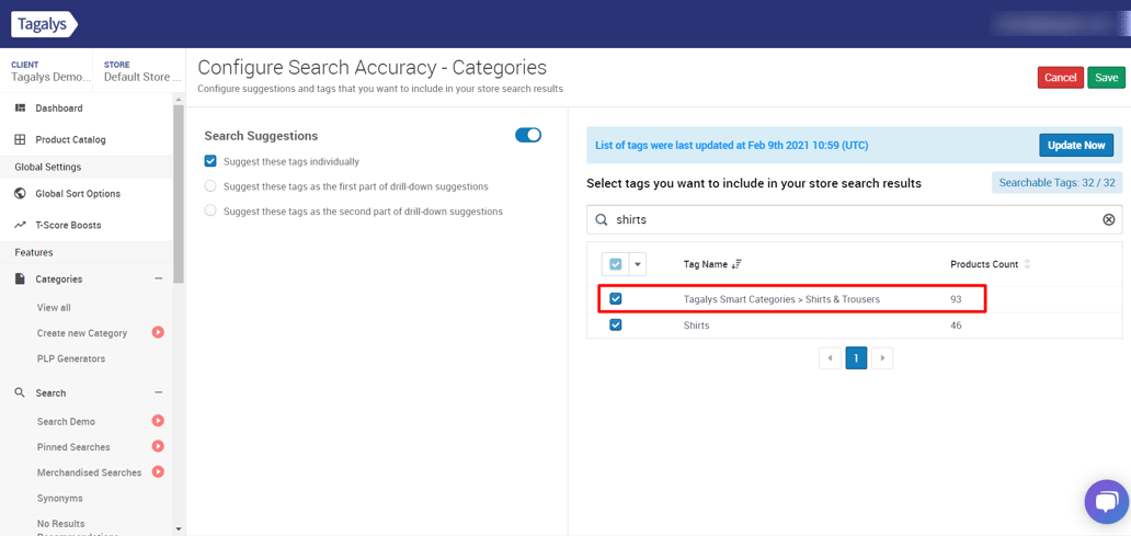 What is Search Accuracy and why is it important for online shopping?